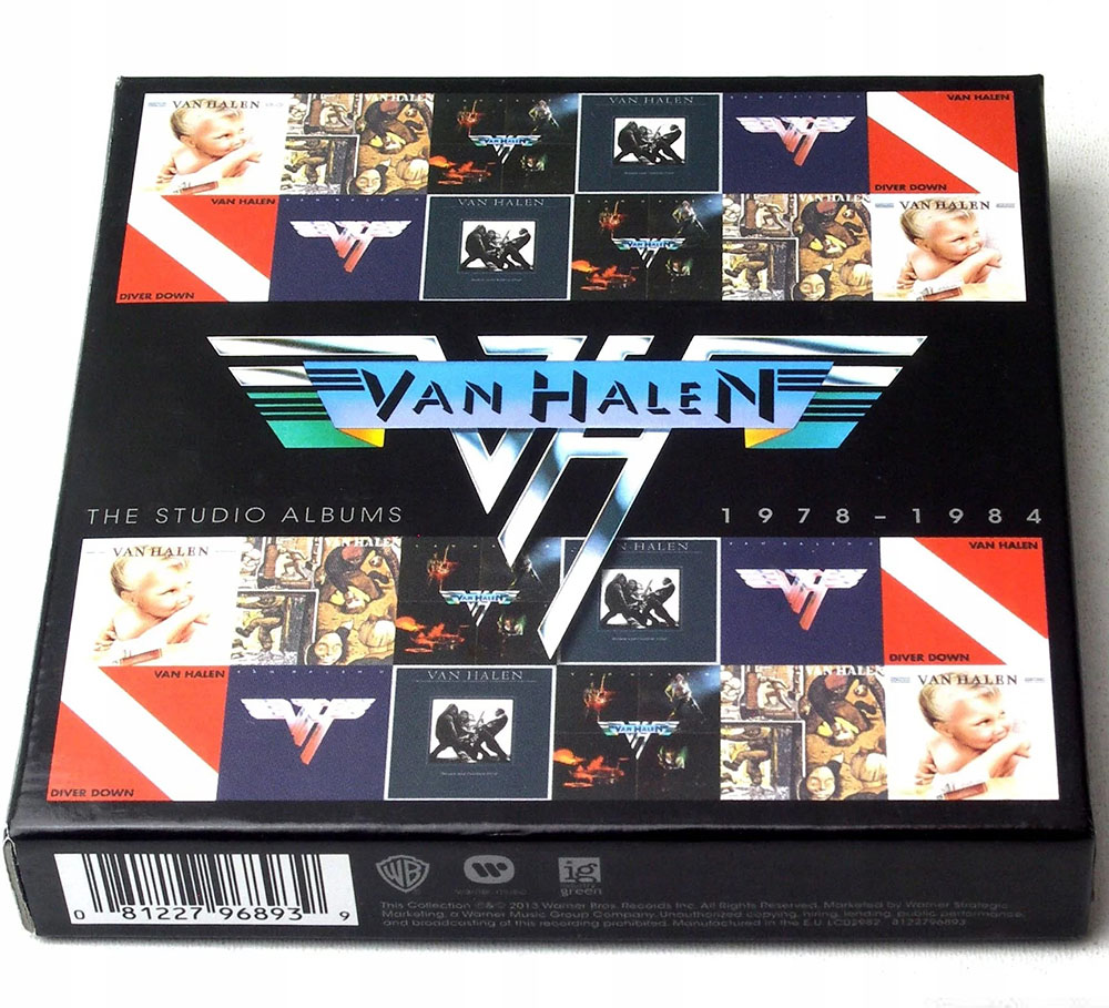 Buy 6CD Box Set VAN HALEN - The Collection: The Studio Albums 1978 - 1984