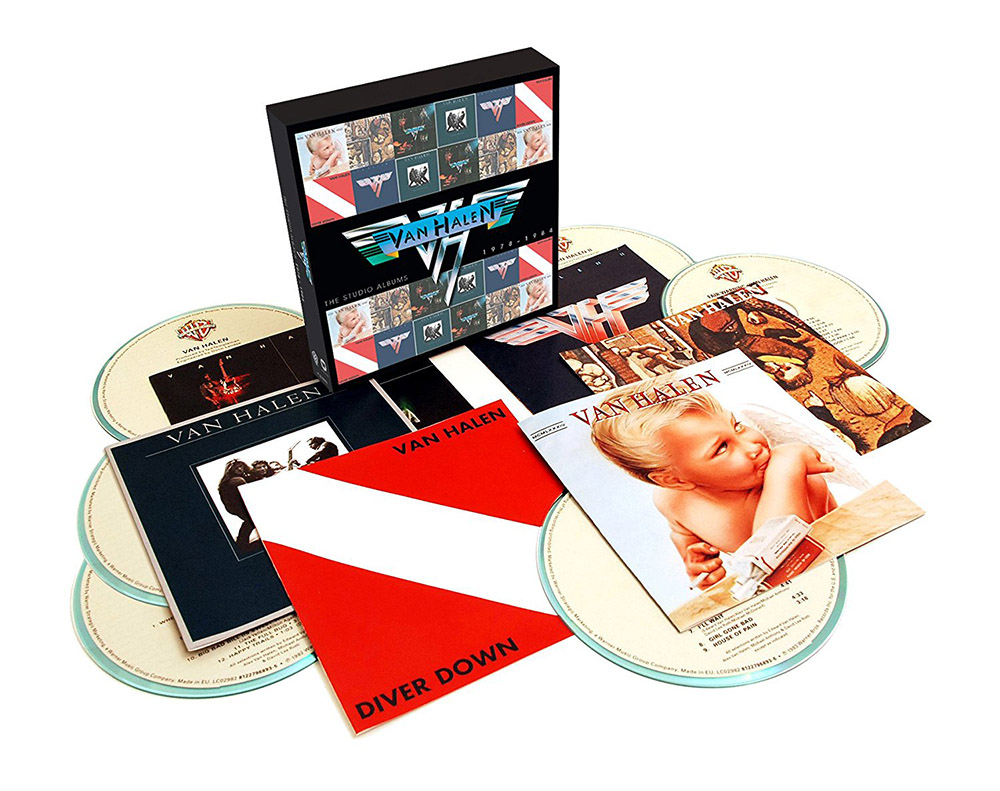 Buy 6CD Box Set VAN HALEN - The Collection: The Studio Albums 1978 - 1984